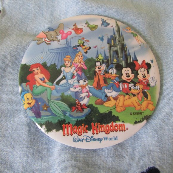 Disney | Jewelry | Walt Disney World Magic Kingdom Pin | Poshmark